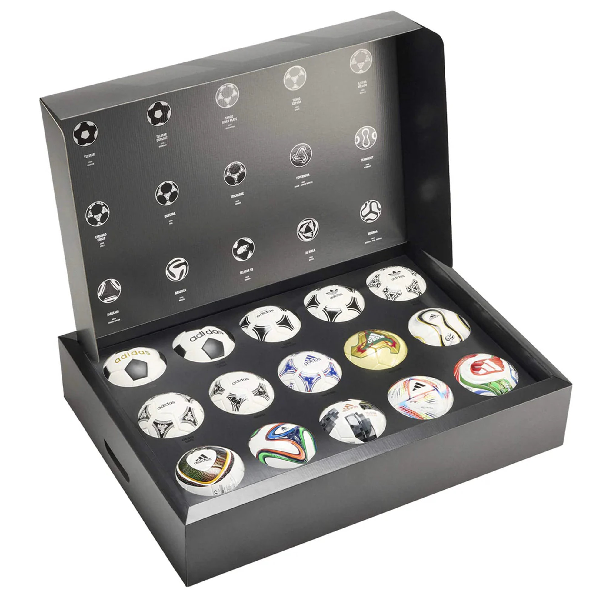 adidas Collectors Edition FIFA World Cup 2026 Historical Mini Ball Set