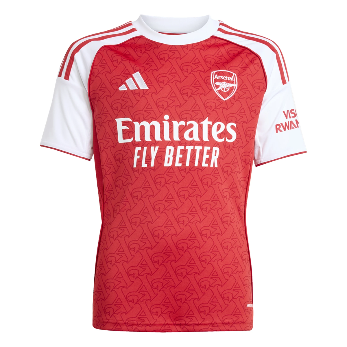 adidas Youth Arsenal Home Jersey 25/26 (Better Scarlet/White) - Soccer ...