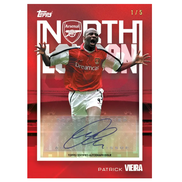 Topps Arsenal Official Team Set Trading Cards w/ 1 Guaranteed Auto 23 ...