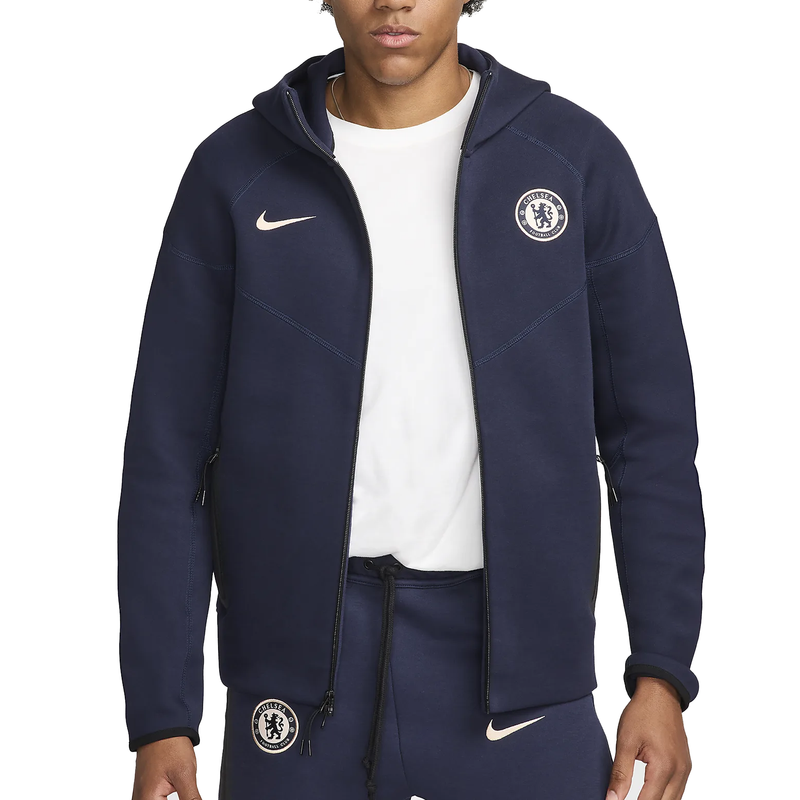 Nike Chelsea Tech Fleece Windrunner Tech Fleece Jacket 24/25 (Obsidian ...