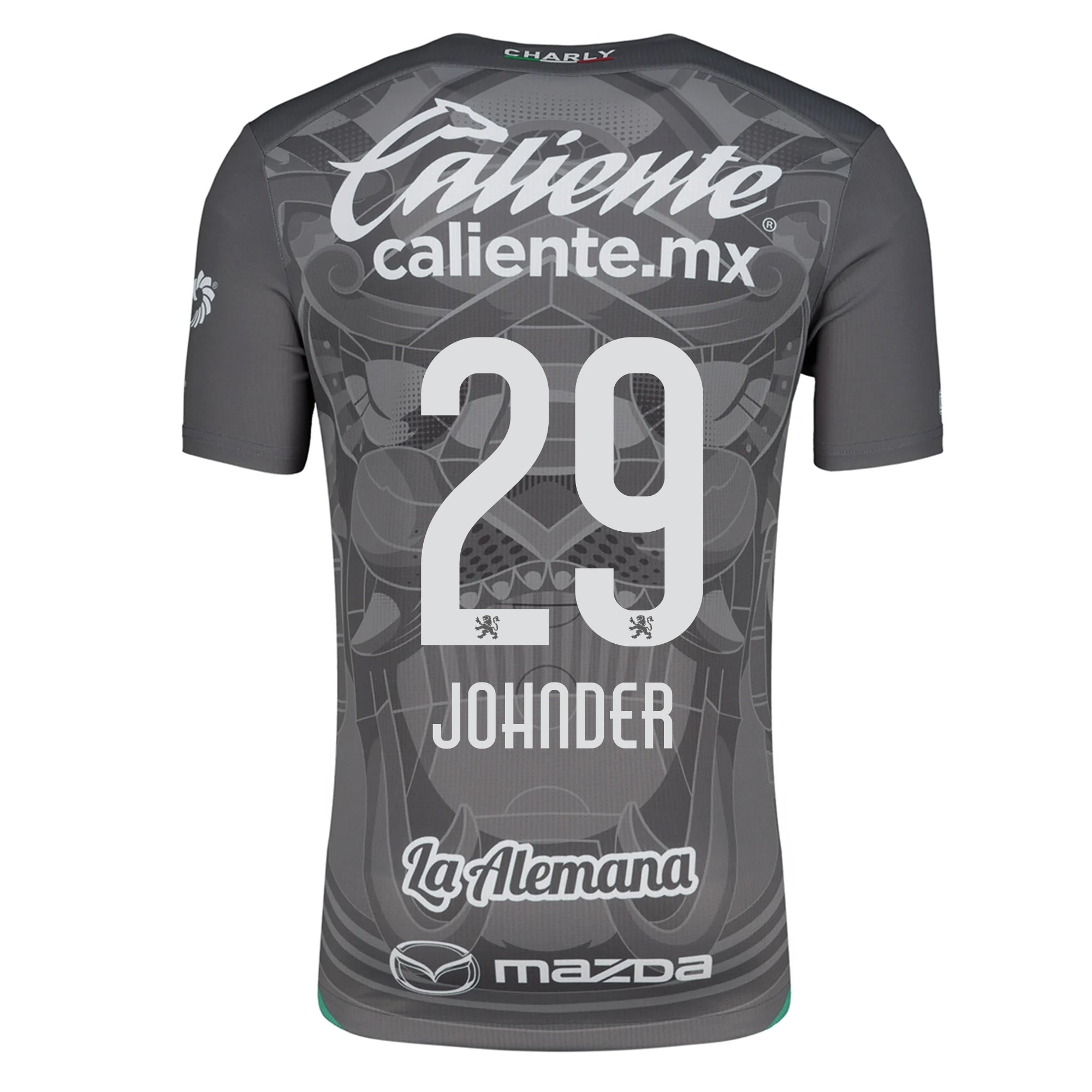 Charly Jhonder Cadiz Leon Third Jersey 24/25 (Grey/Green) - Soccer Wearhouse
