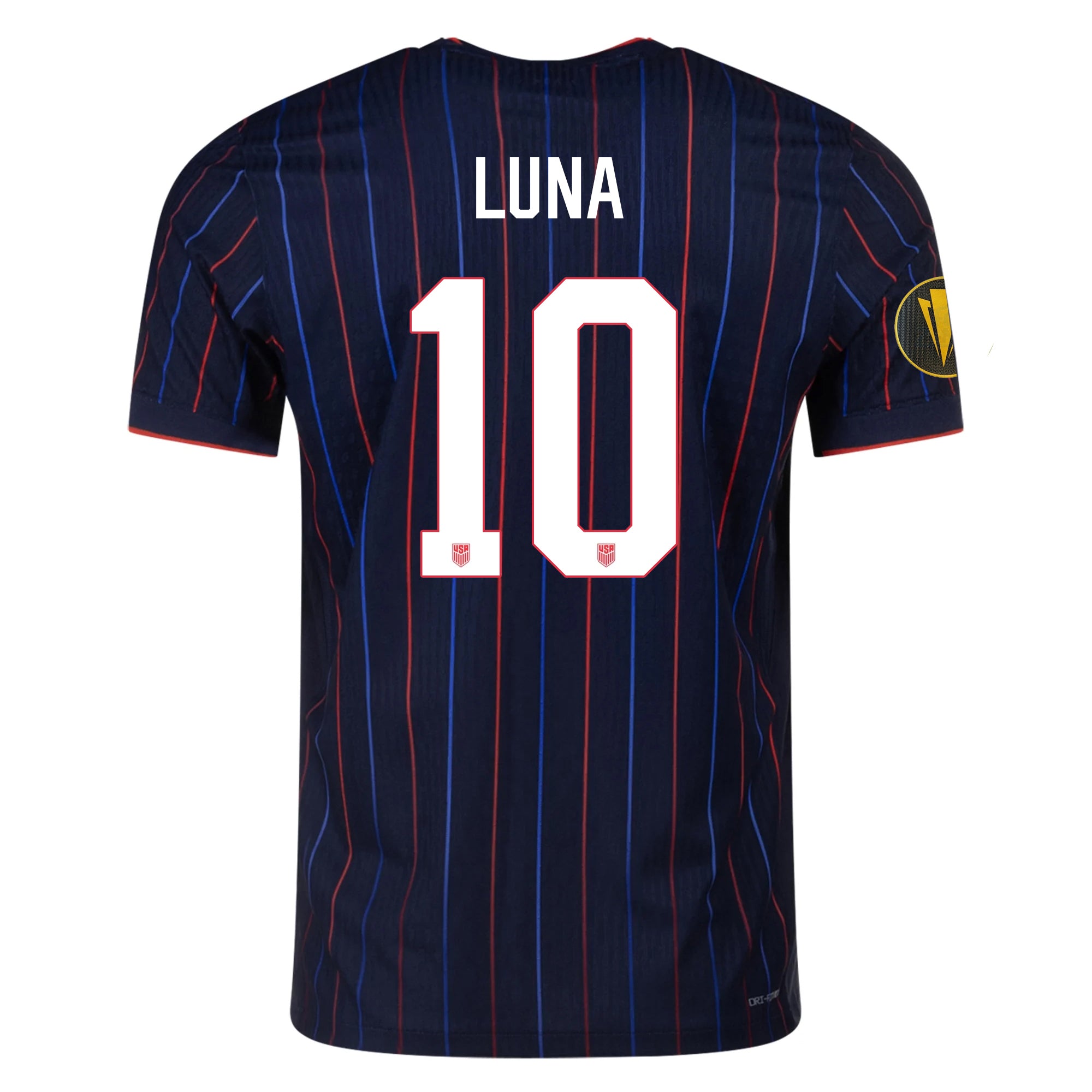 Nike Diego Luna United States Away Match Authentic Jersey 25/26 w/ Gol ...