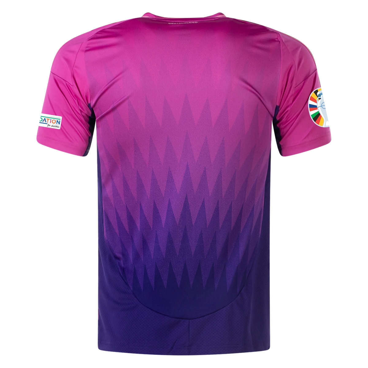 adidas Germany Away Jersey w/ Euro 2024 Patches 24/25 (Semi Lucid Fuch ...