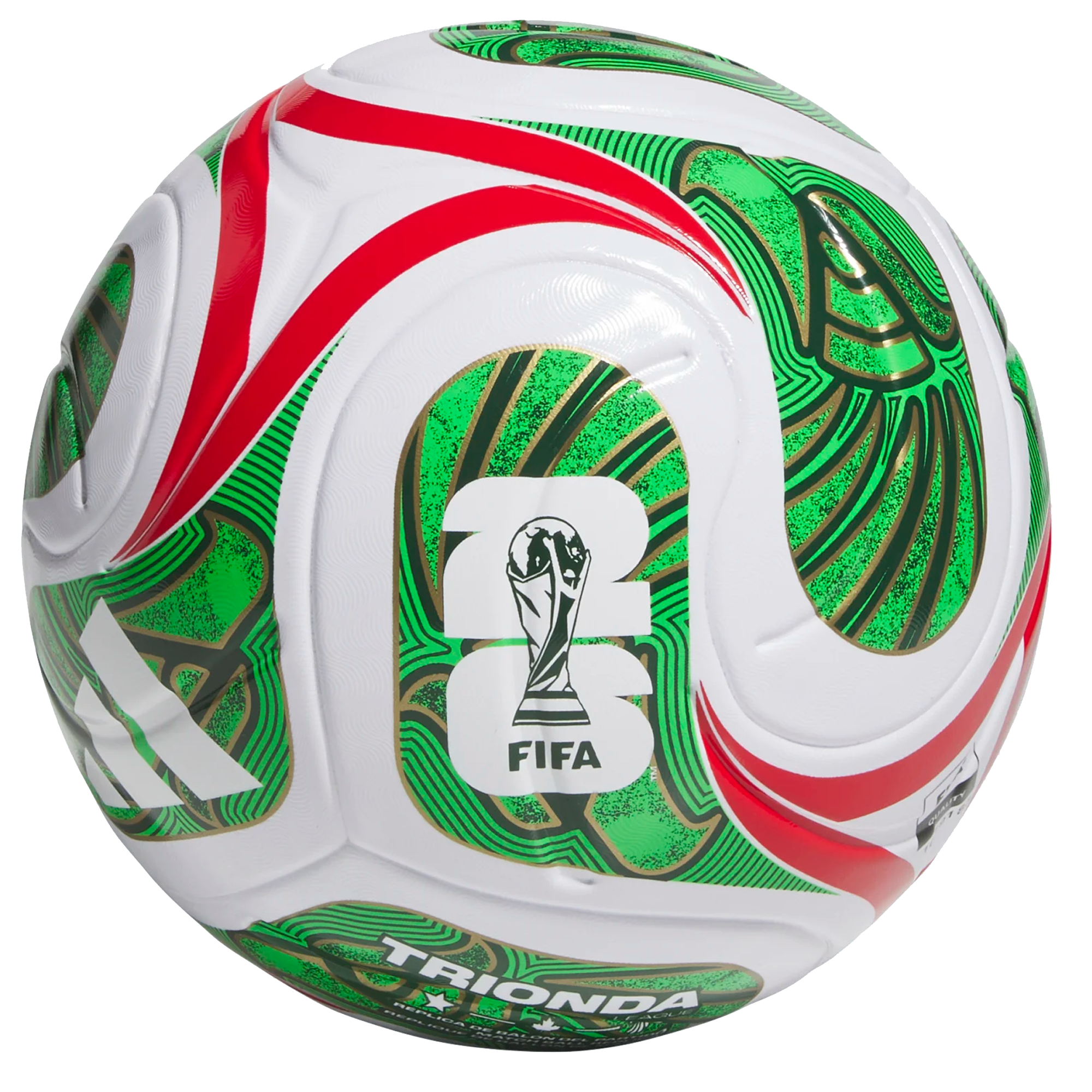 adidas FIFA World Cup 2026 Mexico Trionda League Top Ball (White/Red/G ...