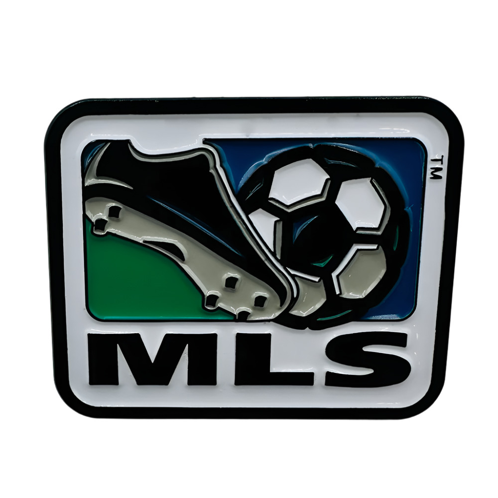 Retro MLS Logo Enamel Pin - Soccer Wearhouse