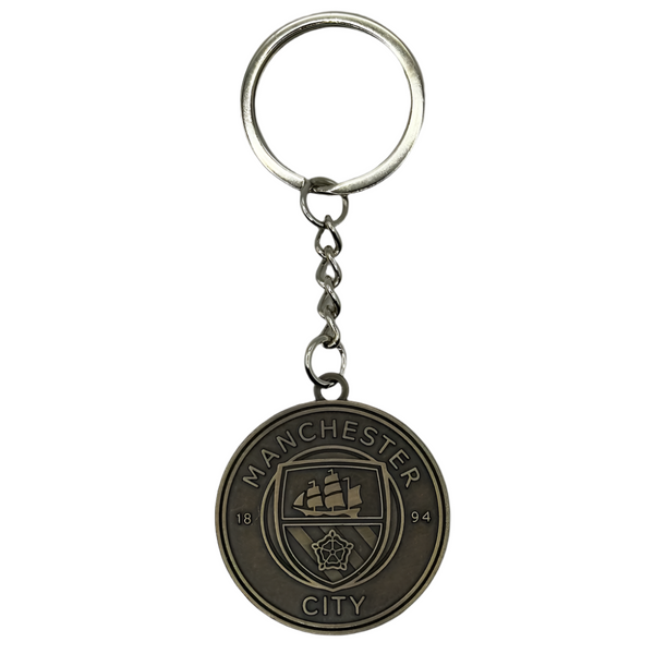 Manchester City FC Metal Keychain - Soccer Wearhouse