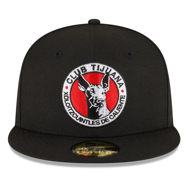 New Era Xolos De Tijuana 9fifty Snapback Hat (Black/Red) - Soccer Wearhouse