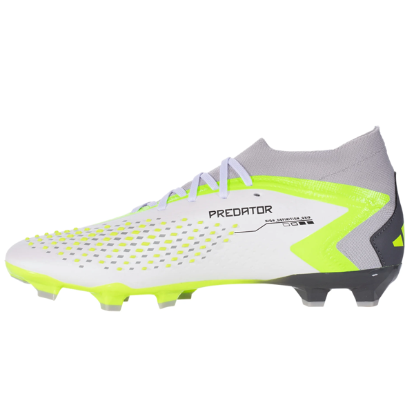 adidas Predator Accuracy.2 Firm Ground Soccer Cleats (White/Core Black ...