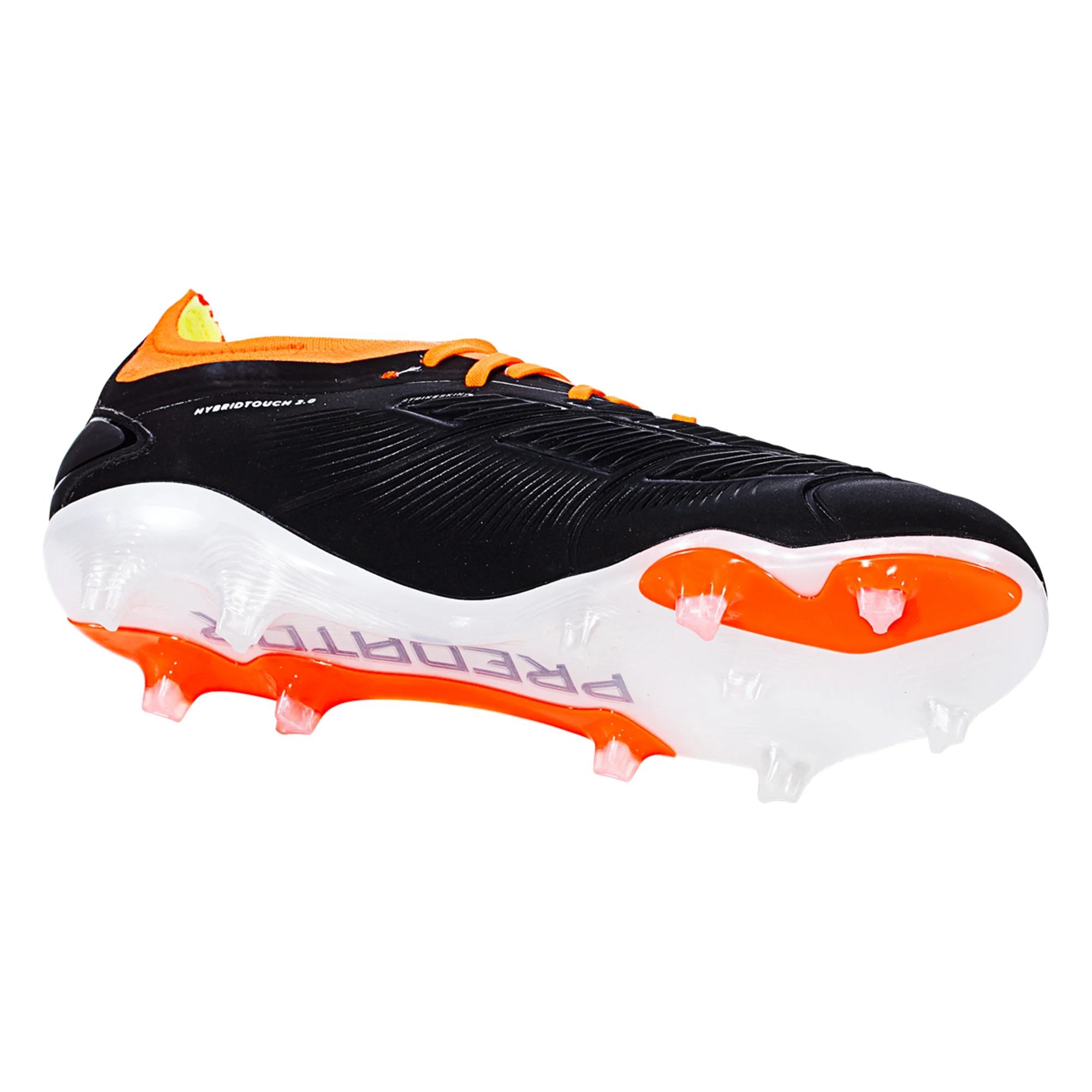 adidas Predator Pro Firm Ground Soccer Cleats (Core Black/White/Orange ...