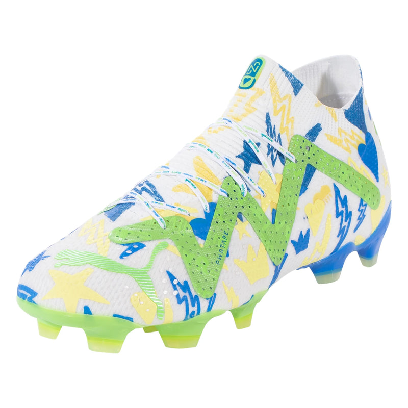 Puma Future Ultimate X Neymar Jr FG/AG Soccer Cleats (Puma White/Racin ...