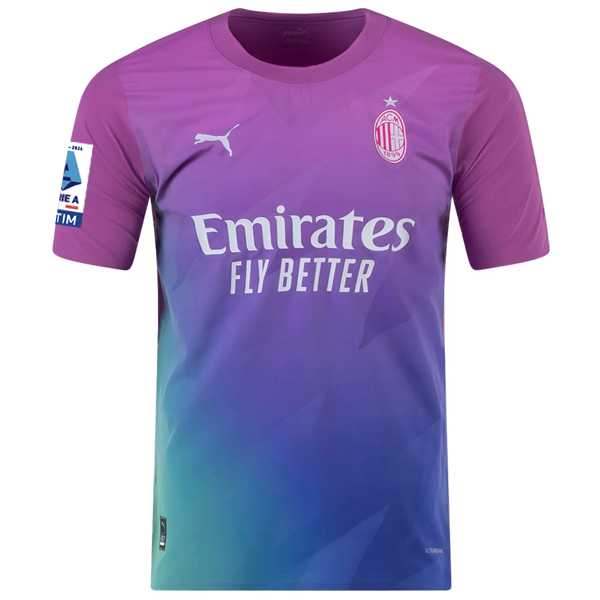 Puma AC Milan Authentic Loftus-Cheek Third Jersey w/ Serie A Patch 23 ...