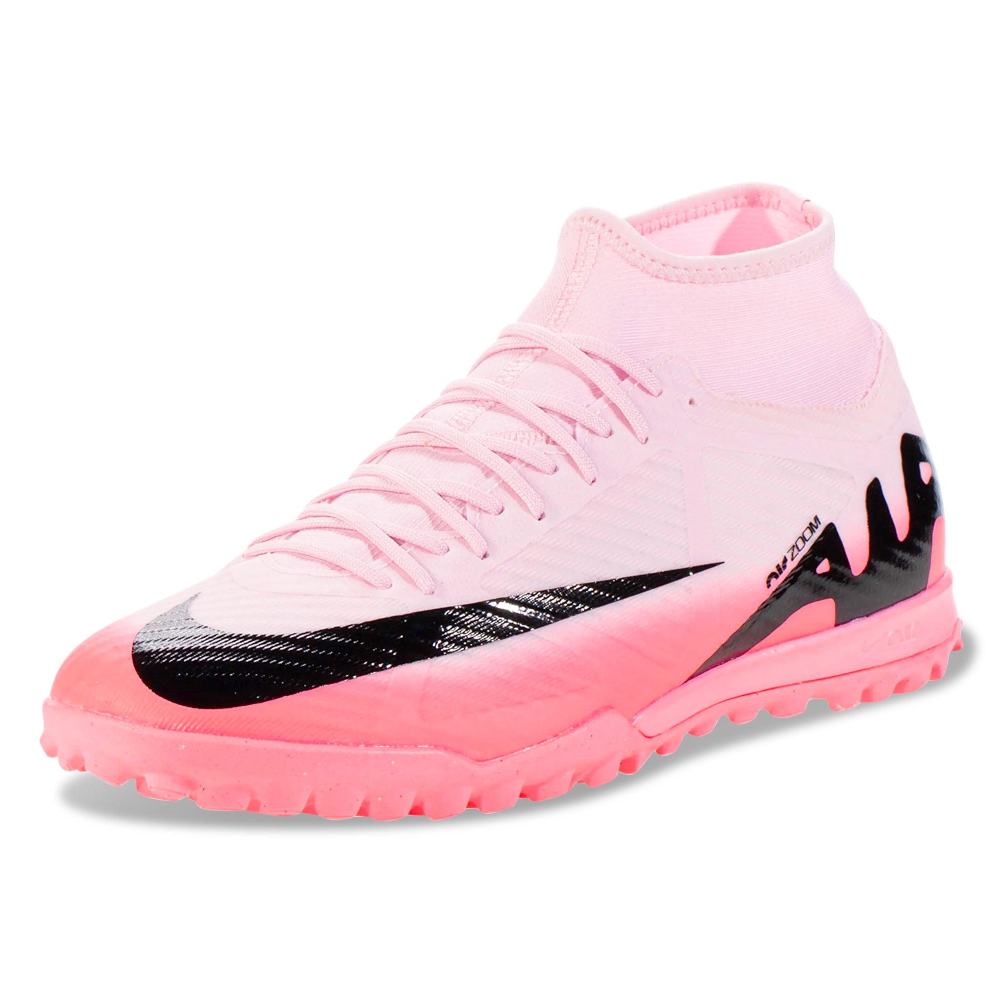 Nike Zoom Superfly 9 Academy Turf Soccer Shoes (Pink Foam/Black ...