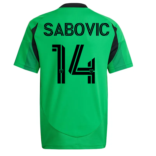 adidas Austin FC Besard Sabovic Home Jersey 25/26 (Real Green) - Soccer ...