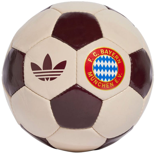 adidas Bayern Munich Club Trefoil Ball 24/25 (Linen/Red) - Soccer Wearhouse