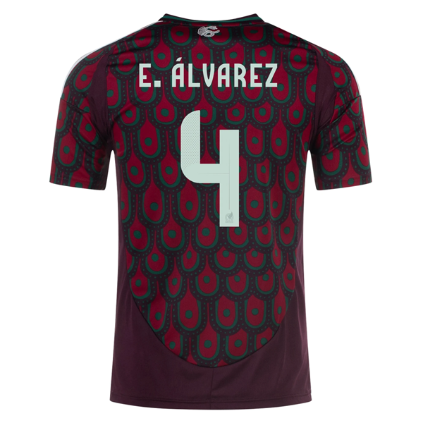 Adidas Mens Mexico Edson Álvarez Home Jersey 24/25 (Multicolor) - Soccer Wearhouse