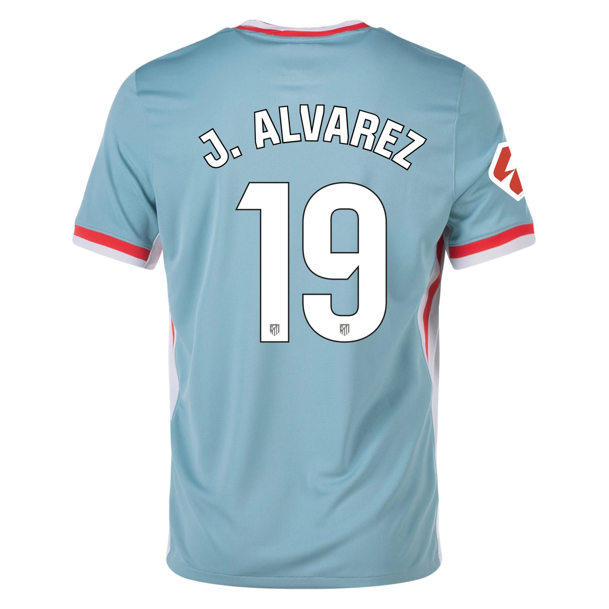 Nike Atletico Madrid Julián Alvarez Away Jersey w/ La Liga Patch 24/25 - Soccer Wearhouse