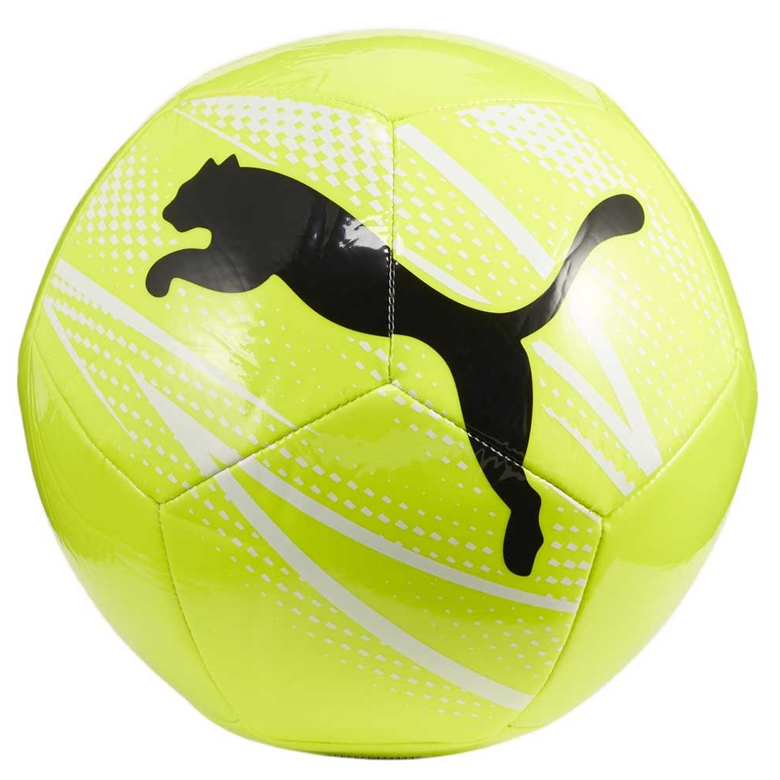 Puma Attacanto Graphic Ball (Electric Lemon/Puma Black) - Soccer Wearhouse