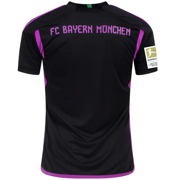 adidas Bayern Munich Away Jersey w/ Bundesliga Champions Patch 23/24 ...