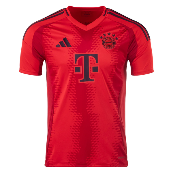 adidas Bayern Munich Home Jersey 24/25 (Red/Black) - Soccer Wearhouse