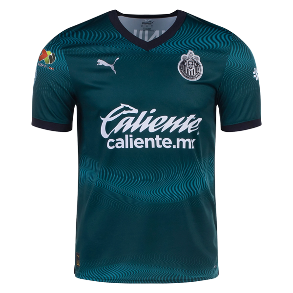Puma Chivas Cade Cowell Third Jersey w/ Liga MX Patch 23/24 (Malachite ...