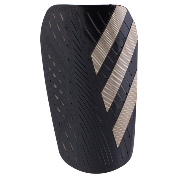 adidas Tiro Club Shin Guard (Black/Gold Metallic) - Soccer Wearhouse