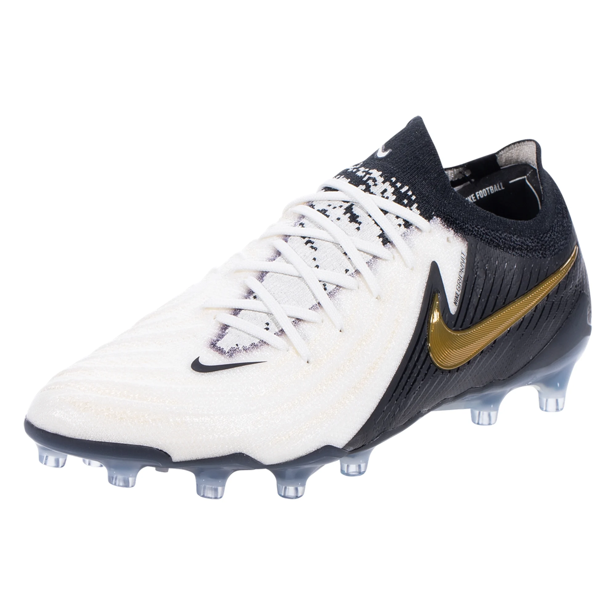 Nike Phantom GX II Elite Firm Ground Soccer Cleats (White/Black/Metall ...