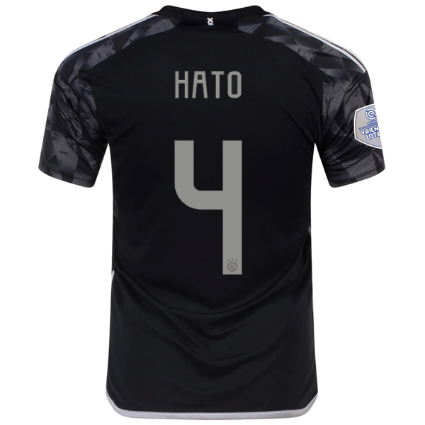 adidas Ajax Jorrel Hato Third Jersey w/ Eredivise League Patch 23/24 ( - Soccer Wearhouse