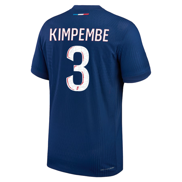 Nike Paris Saint-Germain Match Authentic Presnel Kimpembe Home Jersey ...