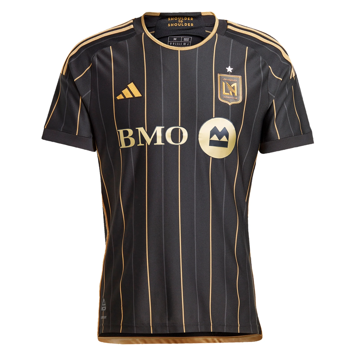 adidas LAFC Authentic Home Jersey 24/25 (Black/Gold) - Soccer Wearhouse
