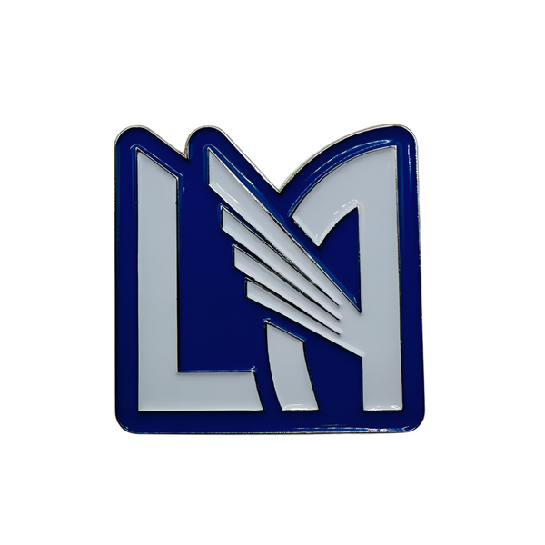 LAFC Blue Logo Enamel Pin - Soccer Wearhouse