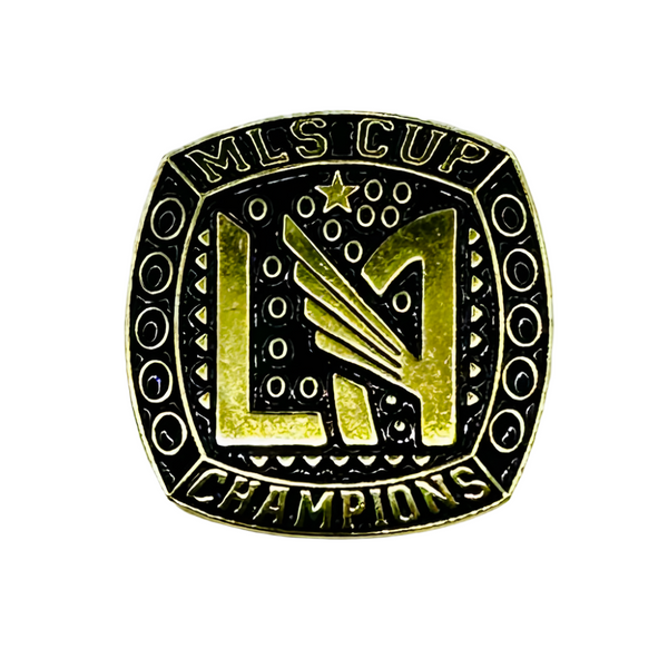 LAFC MLS Cup Champion Gold Enamel Pin - Soccer Wearhouse