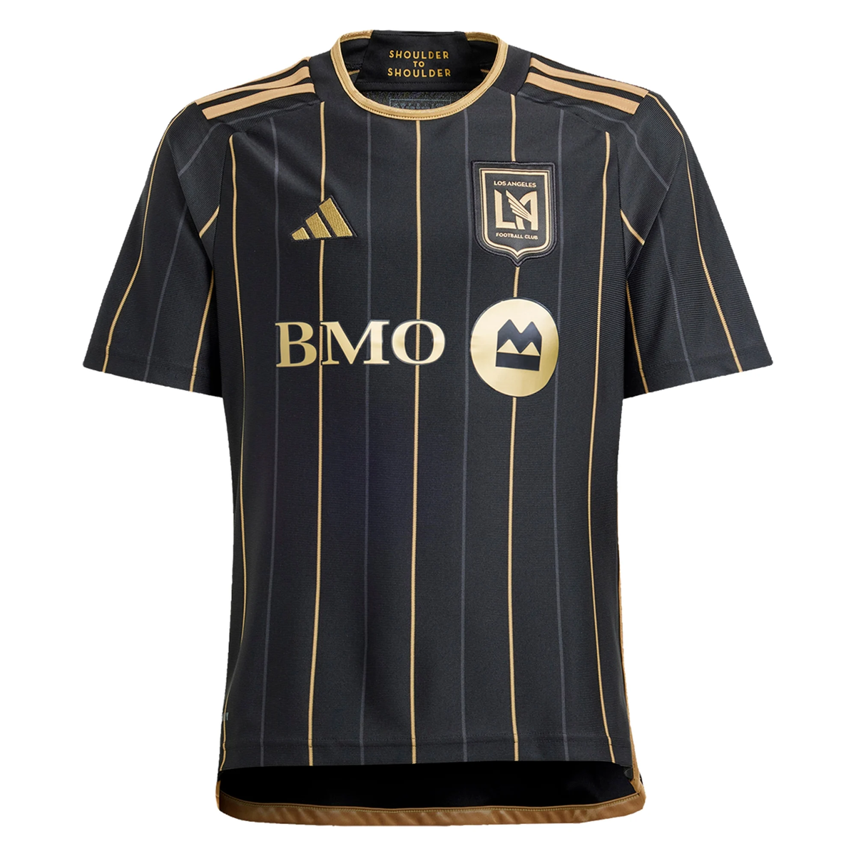 adidas Youth LAFC Home Jersey 24/25 (Black/Gold) - Soccer Wearhouse