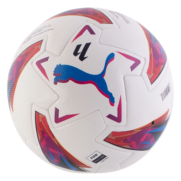 Puma Orbita La Liga FIFA Pro Official Match Ball (Puma White/Multi ...