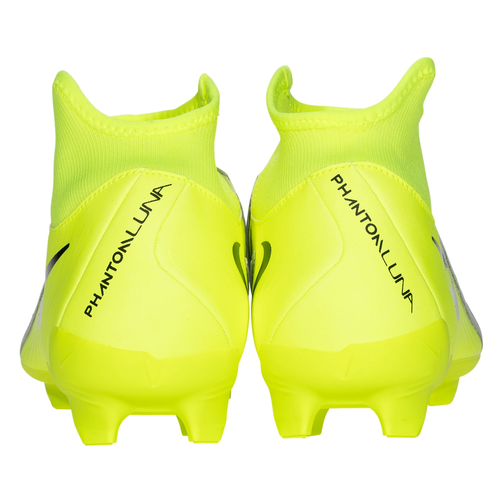 Nike Phantom Luna II Academy FG/MG Soccer Cleats (Metallic Silver/Blac ...