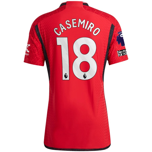 Adidas Manchester United Authentic Casemiro Home Jersey 23 24 W EPL Adidas Manchester United Authentic Casemiro Home Jersey 23 24 W EPL