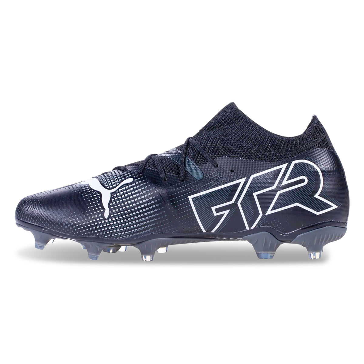 Puma Future 7 Match FG/AG Soccer Cleats (Puma Black/Puma White) - Soccer Wearhouse