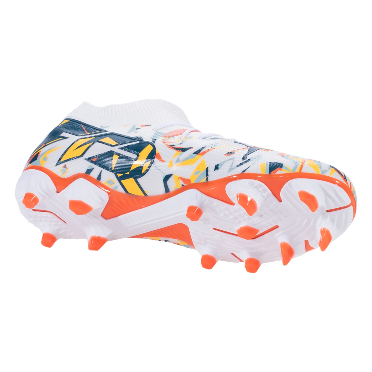 Puma Future 7 Match Creativity FG/AG Soccer Cleats (Puma White/Ocean T ...