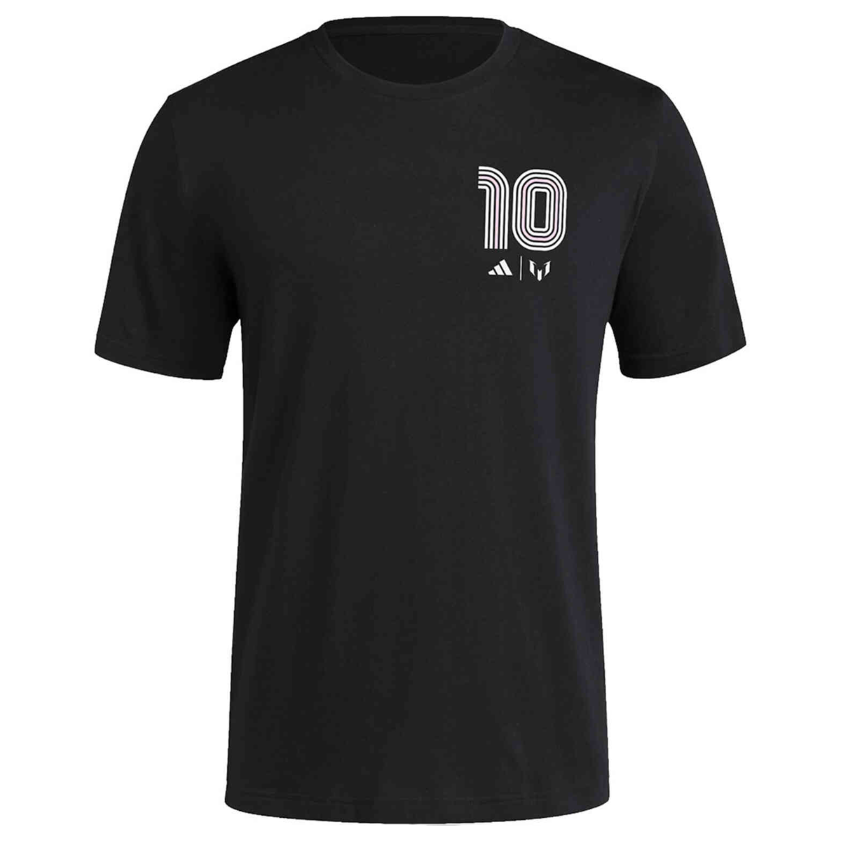 adidas Fresh Messi T-Shirt (Black) - Soccer Wearhouse