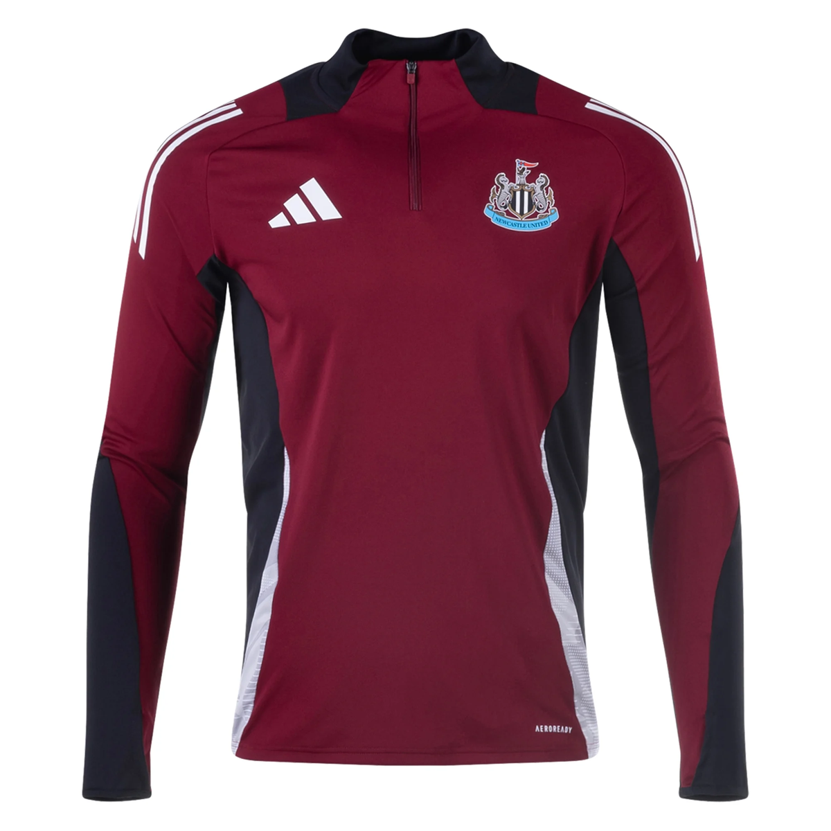 adidas Newcastle United Track Top 24/25 (Burgundy) - Soccer Wearhouse