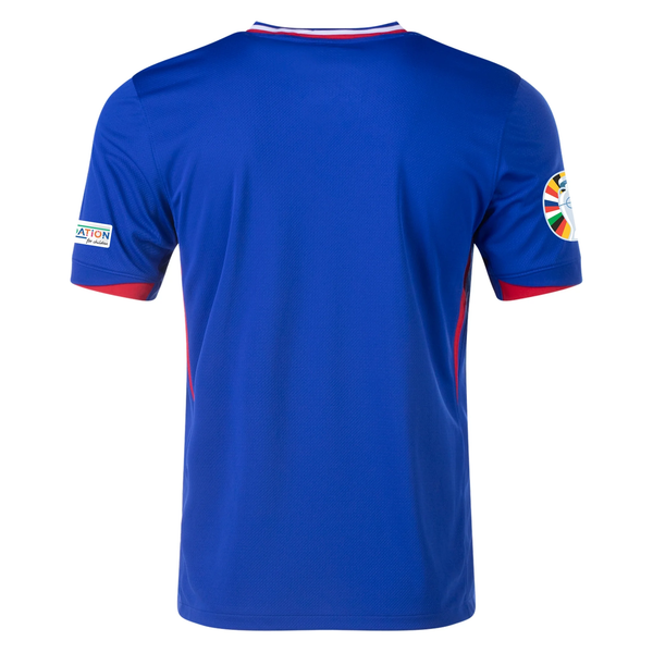 Nike France Home Jersey w/ Euro 2024 Patches 24/25 (Bright Blue/Univer ...