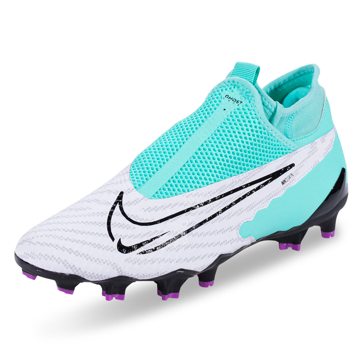 Nike Phantom GX Academy DF FG/MG Soccer Cleats (Hyper Turquoise/Black ...