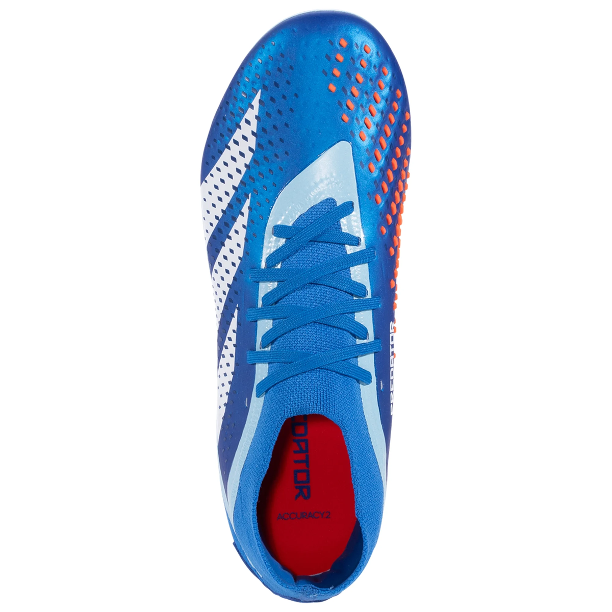 adidas Predator Accuracy.2 Firm Ground Soccer Cleats (Bright Royal/Bli ...