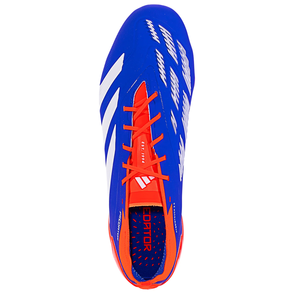adidas Predator Elite FG Soccer Cleats (Lucid Blue/White/Solar Red ...