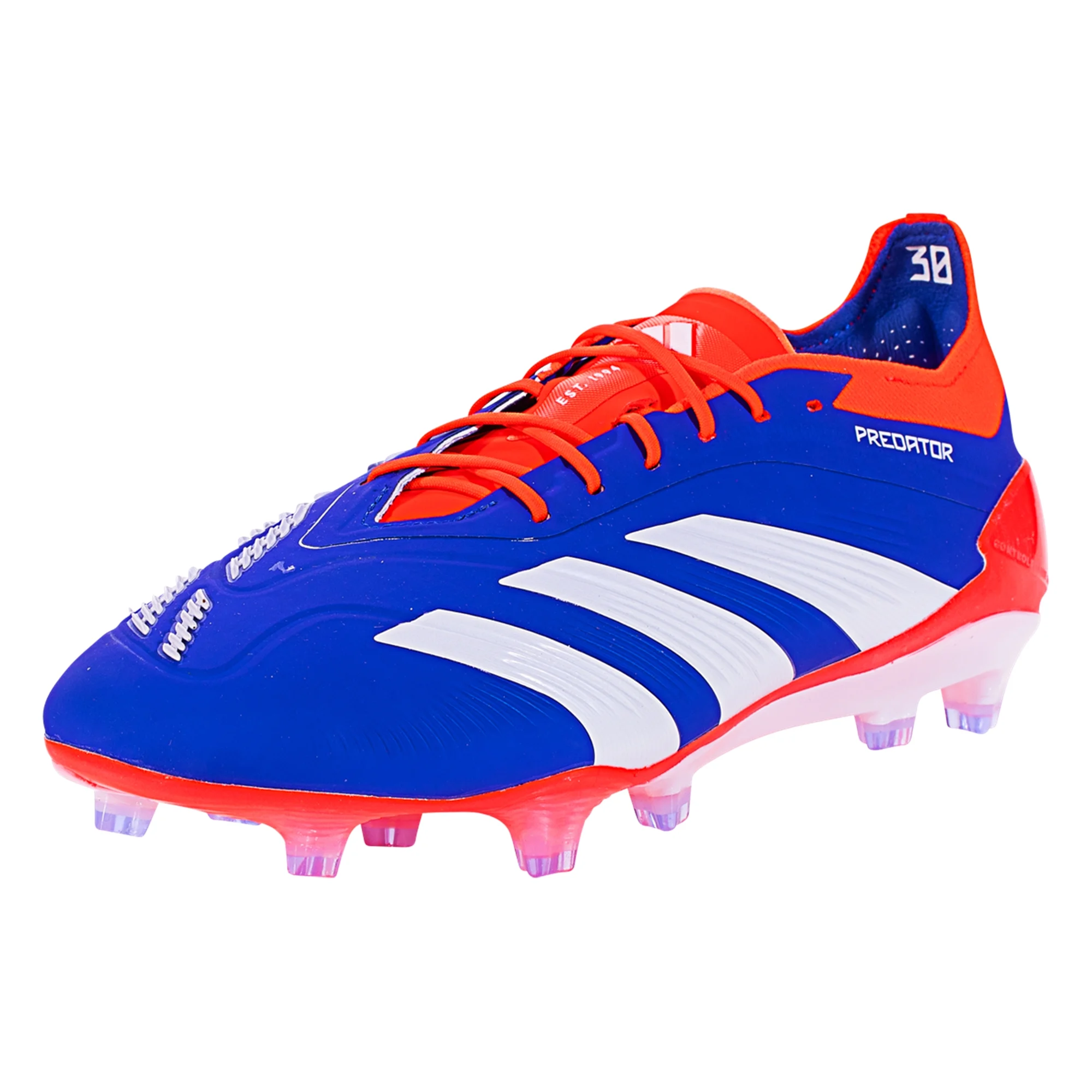 Adidas Predator Pro Firm Ground Soccer Cleats Core Black White Orange Adidas Predator Pro Firm Ground Soccer Cleats Core Black White Orange
