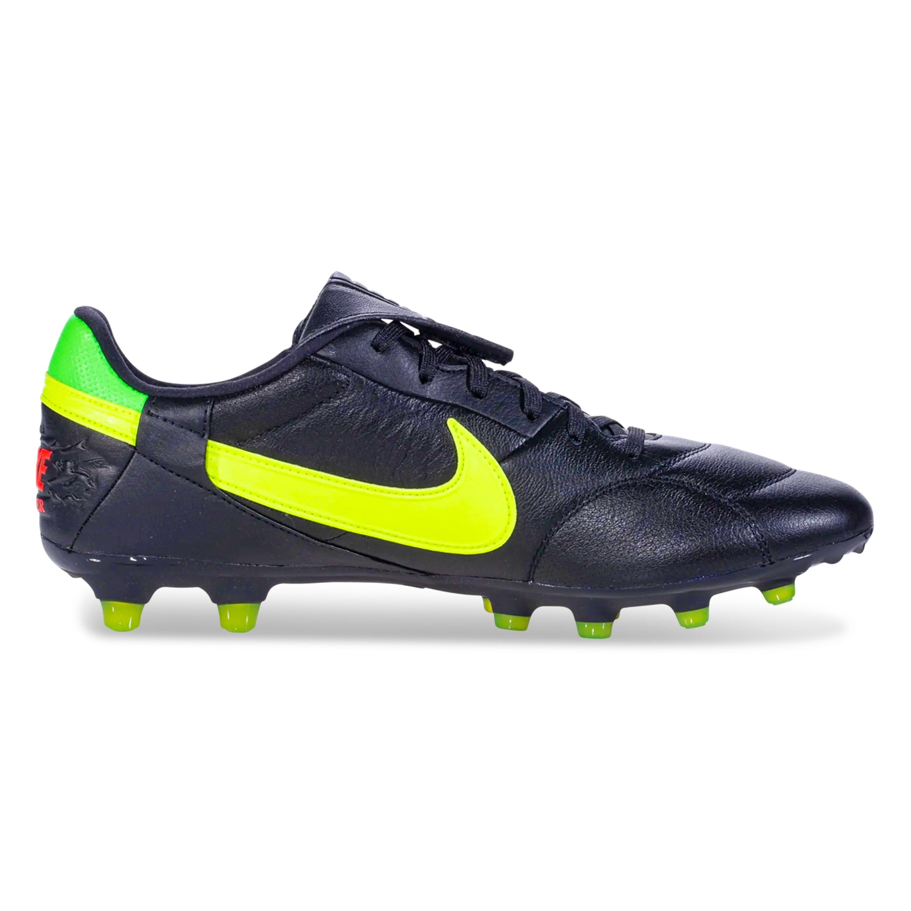 Nike Premier III FG Soccer Cleats (Black/Volt-Green Strike) - Soccer ...