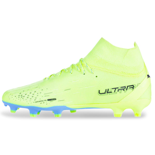 Puma Ultra Pro FG/AG Soccer Cleats (Fizzy Light/Parisian Blue) - Soccer ...