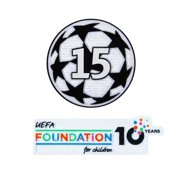 Real Madrid Champions League Patch Set - Soccer Wearhouse