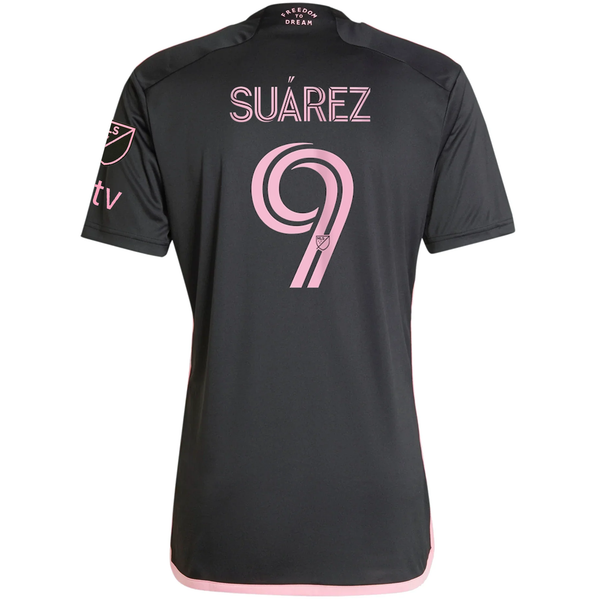 adidas Inter Miami Luis Suarez Royal Caribbean Away Jersey w/ MLS + Ap ...