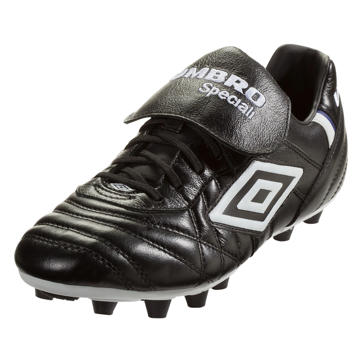 Umbro Speciali Pro 24 Firm Ground Soccer Cleats (Black/White/Royal ...