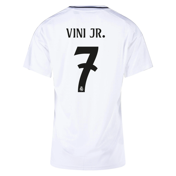 adidas Womens Real Madrid Vini Jr. Home Jersey 24/25 (White/Black ...